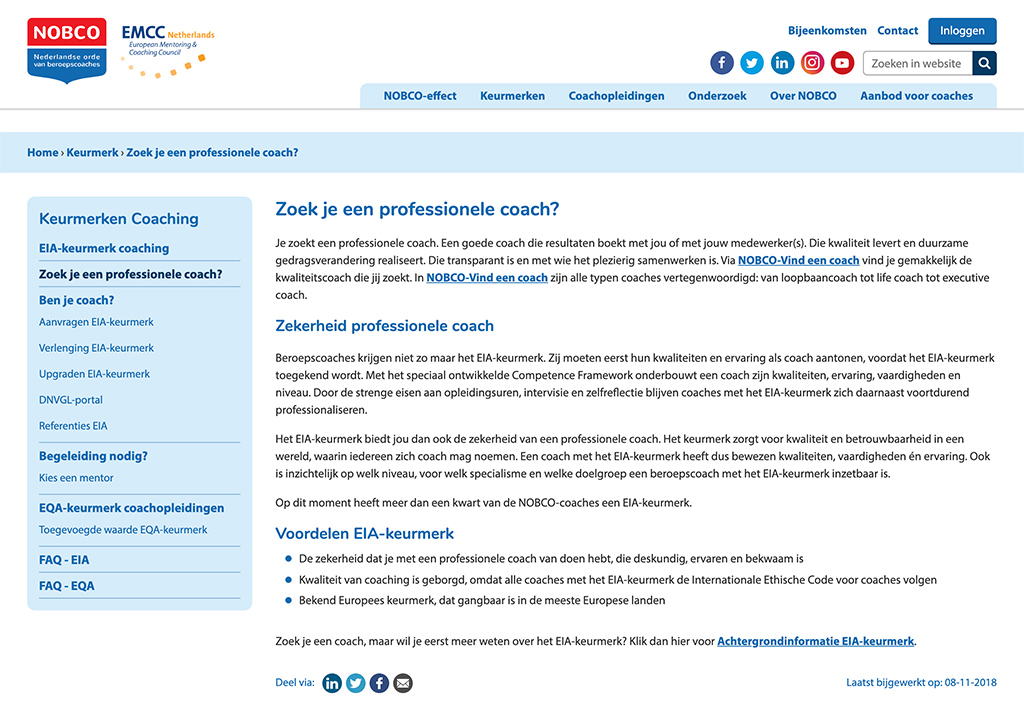 Nobco Community website | Thirdwave