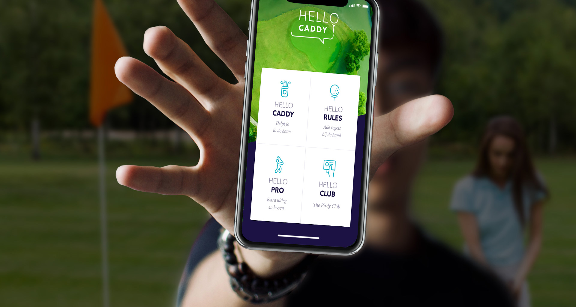 Hello Caddy Hello Caddy app voor en door golfers | Thirdwave